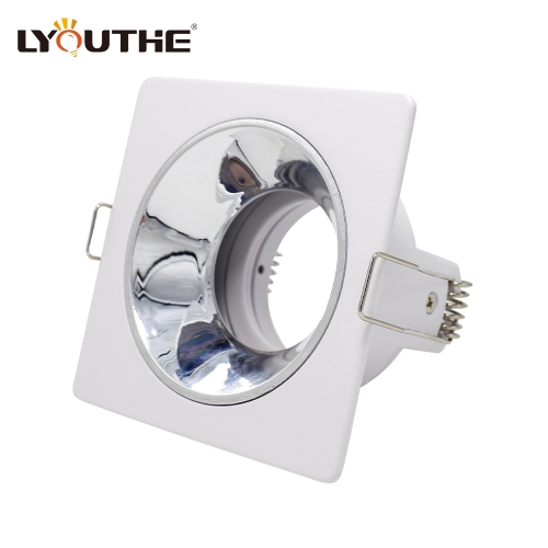 New Arrival square adjustable aluminum alloy GU10 anti glare recessed ...