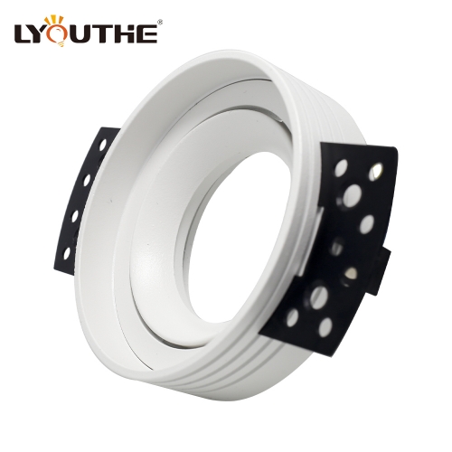 9w New design trimless round recessed adjustable GU10 MR16 LED downlights